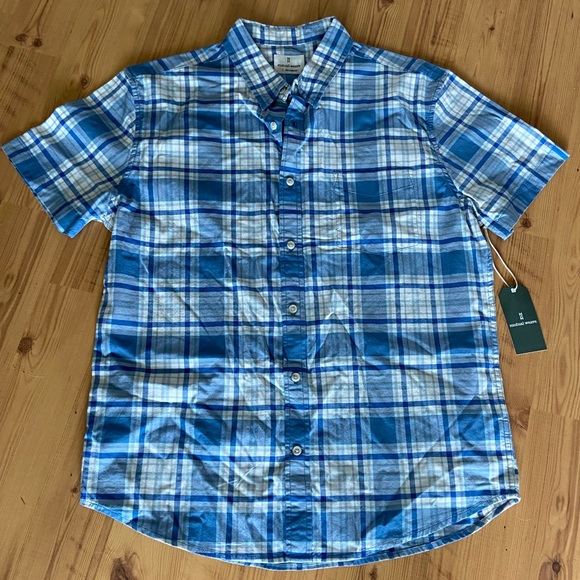 Mutual Weave | Shirts | Mutual Weave Mens Button Down Shirt Nwt | Poshmark